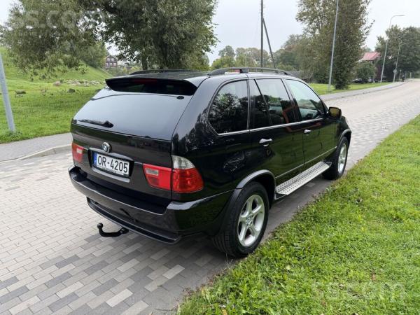 Black BMW X5 2006 in Rezekne, with an engine capacity of 3.00 L and mileage of 0 thousand km for 5750 €, photo 5 on AUTOMOTO.COM.LV