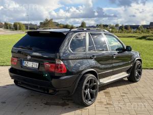 Black BMW X5 2006 in Talsi, with an engine capacity of 3.00 L and mileage of 343 thousand km for 6888 €, photo  on AUTOMOTO.COM.LV
