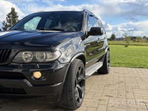Black BMW X5 2006 in Talsi, with an engine capacity of 3.00 L and mileage of 343 thousand km for 6888 €, photo 12 on AUTOMOTO.COM.LV