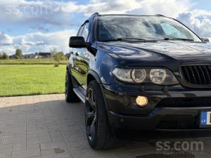 Black BMW X5 2006 in Talsi, with an engine capacity of 3.00 L and mileage of 343 thousand km for 6888 €, photo 13 on AUTOMOTO.COM.LV