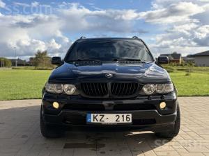 Black BMW X5 2006 in Talsi, with an engine capacity of 3.00 L and mileage of 343 thousand km for 6888 €, photo 14 on AUTOMOTO.COM.LV