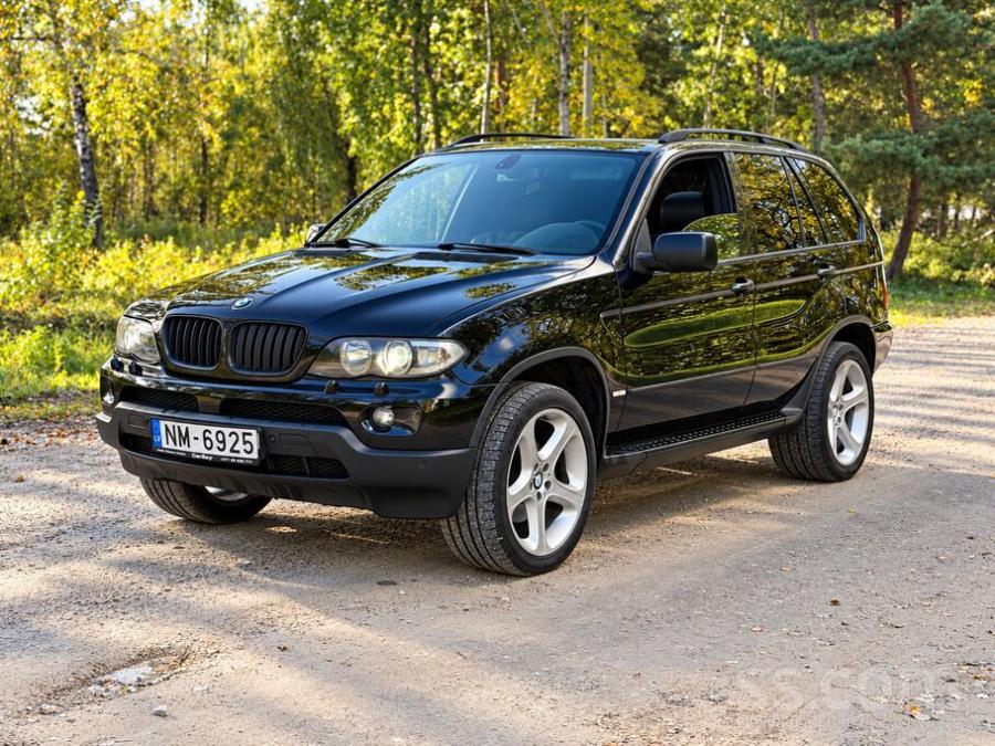 Melns BMW X5 2006 Rīga, ar dzinēja tilpumu 3.00 L un nobraukumu 380 tūkst. km par 5700 €, foto 1 vietnē AUTOMOTO.COM.LV