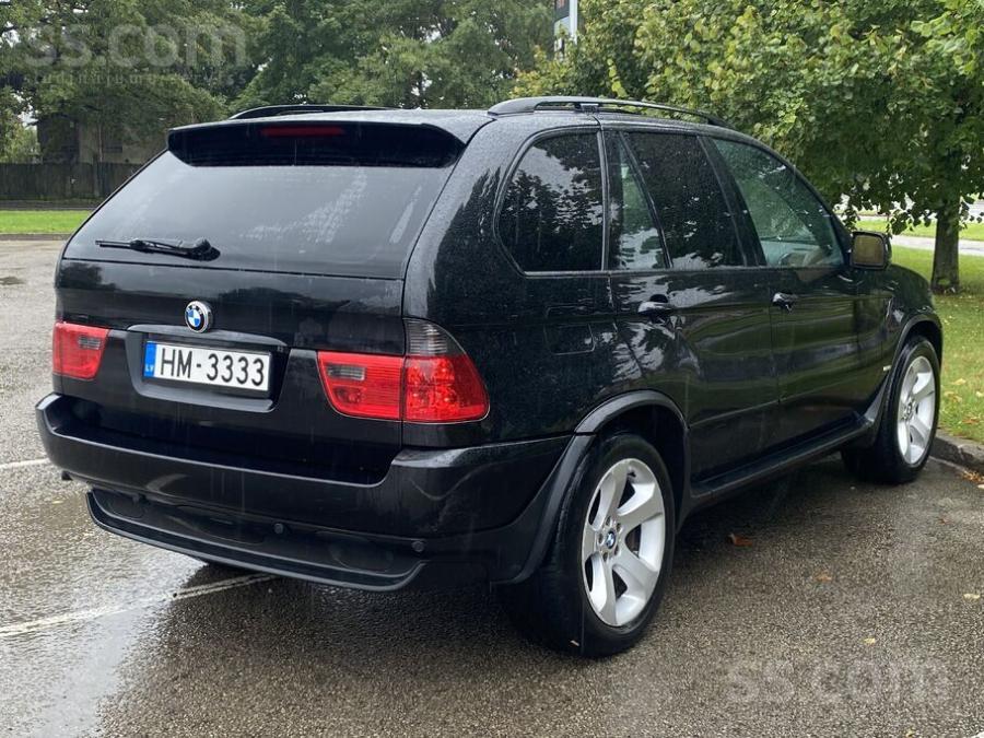 Черный БМВ Х5 2006 в Рига, объемом двигателя 3.00 л и пробегом 340 тыс. км за 5390 €, фото 7 на AUTOMOTO.COM.LV