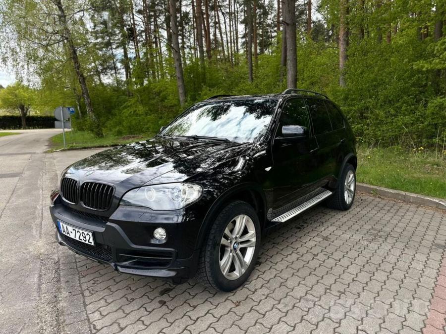 Melns BMW X5 2007 Rīga, ar dzinēja tilpumu 3.00 L un nobraukumu 376 tūkst. km par 25950 €, foto 1 vietnē AUTOMOTO.COM.LV