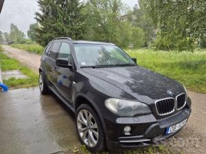 Black BMW X5 2007 in Tukums, with an engine capacity of 3.00 L and mileage of 184 thousand km for 9600 €, photo 3 on AUTOMOTO.COM.LV