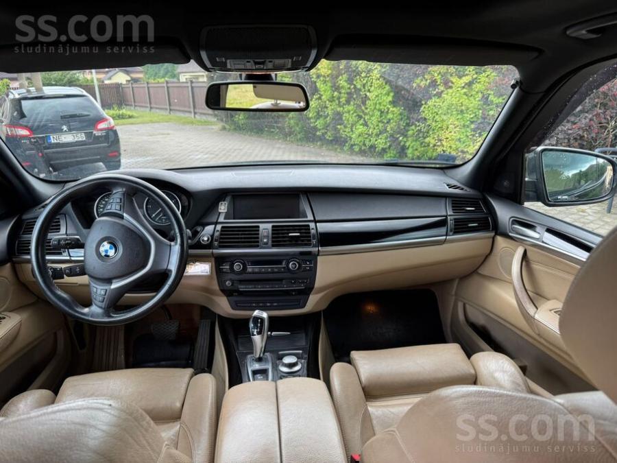Melns BMW X5 2007 Rīga, ar dzinēja tilpumu 3.00 L un nobraukumu 253 tūkst. km par 8400 €, foto 6 vietnē AUTOMOTO.COM.LV
