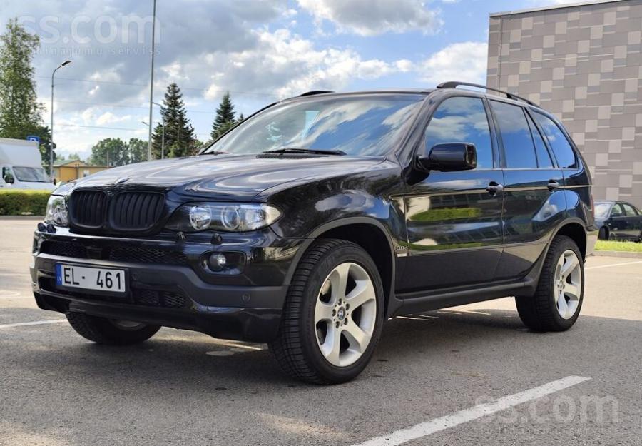 Melns BMW X5 2007 Rīga, ar dzinēja tilpumu 3.00 L un nobraukumu 311 tūkst. km par 5500 €, foto 1 vietnē AUTOMOTO.COM.LV