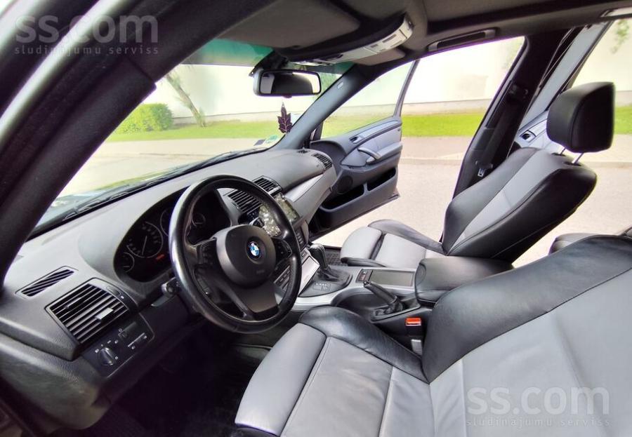 Melns BMW X5 2007 Rīga, ar dzinēja tilpumu 3.00 L un nobraukumu 311 tūkst. km par 5500 €, foto 7 vietnē AUTOMOTO.COM.LV