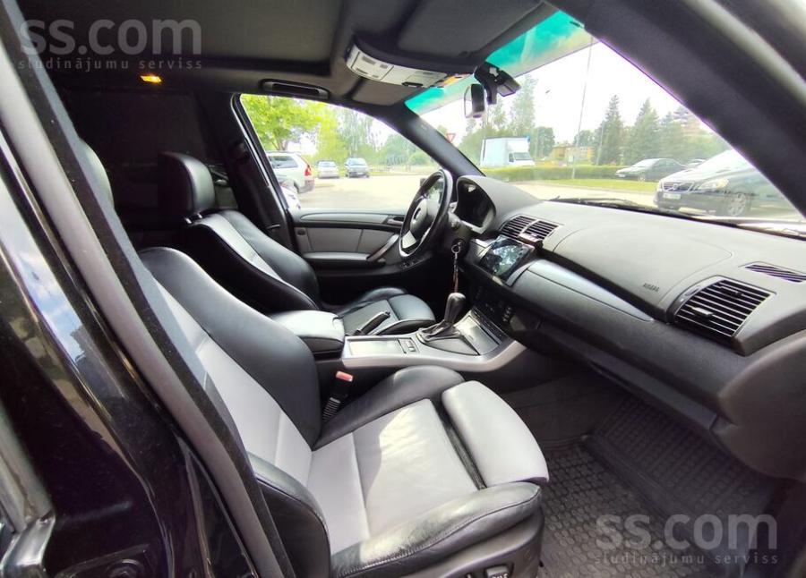 Melns BMW X5 2007 Rīga, ar dzinēja tilpumu 3.00 L un nobraukumu 311 tūkst. km par 5500 €, foto 11 vietnē AUTOMOTO.COM.LV