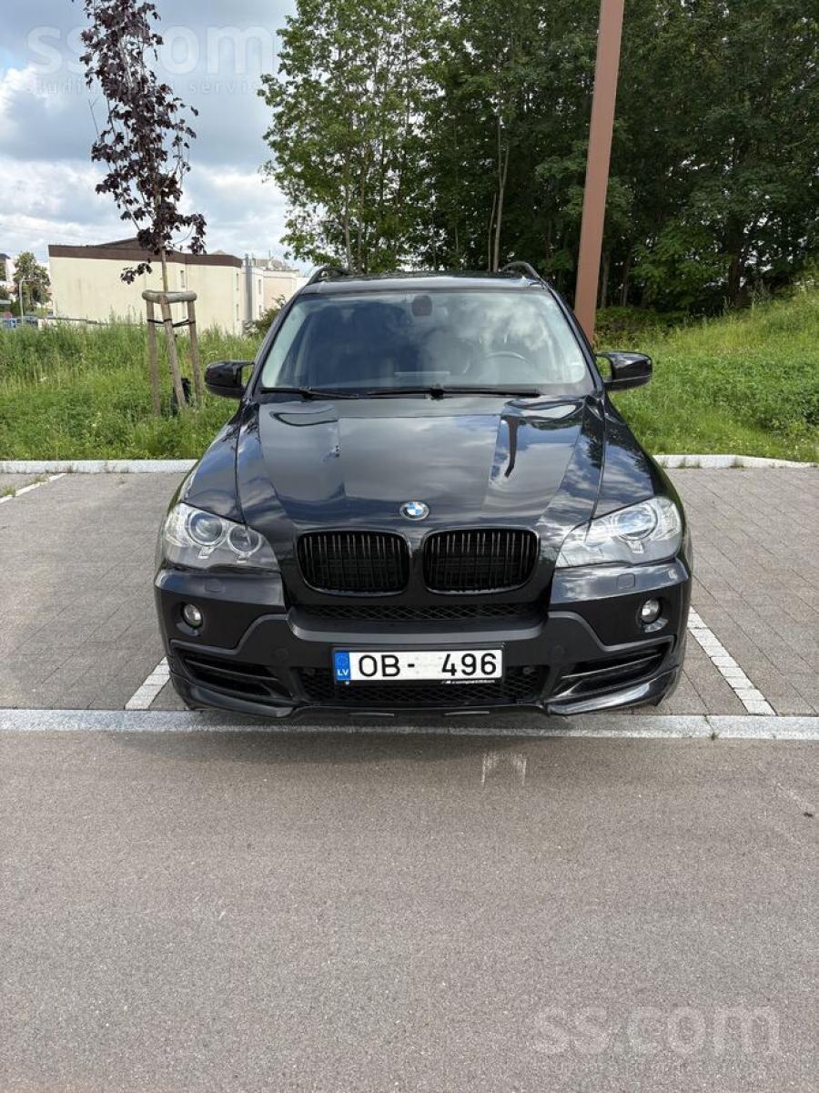 Melns BMW X5 2007 Rēzekne, ar dzinēja tilpumu 3.00 L un nobraukumu 242 tūkst. km par 9300 €, foto 1 vietnē AUTOMOTO.COM.LV