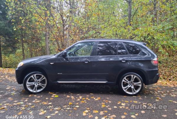 Black BMW X5 2007 in Tallinn, with an engine capacity of 3.00 L and mileage of 365 thousand km for 8200 €, photo 3 on AUTOMOTO.COM.LV