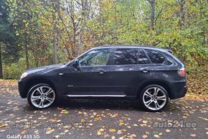 Black BMW X5 2007 in Tallinn, with an engine capacity of 3.00 L and mileage of 365 thousand km for 8200 €, photo 3 on AUTOMOTO.COM.LV