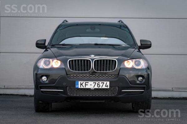 Melns BMW X5 2007 Rīga, ar dzinēja tilpumu 3.00 L un nobraukumu 0 tūkst. km par 7990 €, foto 2 vietnē AUTOMOTO.COM.LV