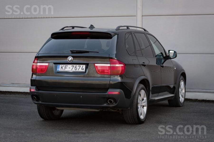 Melns BMW X5 2007 Rīga, ar dzinēja tilpumu 3.00 L un nobraukumu 0 tūkst. km par 7990 €, foto 4 vietnē AUTOMOTO.COM.LV