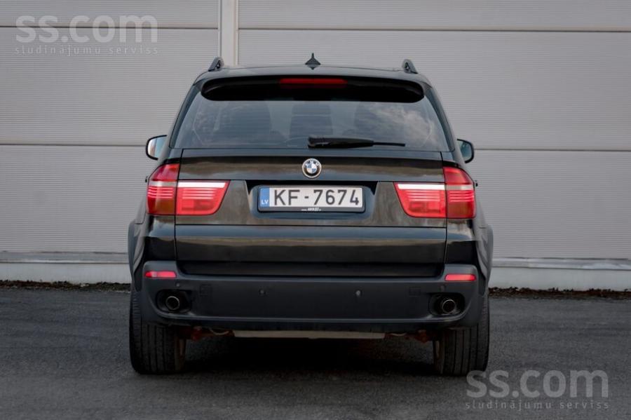 Melns BMW X5 2007 Rīga, ar dzinēja tilpumu 3.00 L un nobraukumu 0 tūkst. km par 7990 €, foto 5 vietnē AUTOMOTO.COM.LV