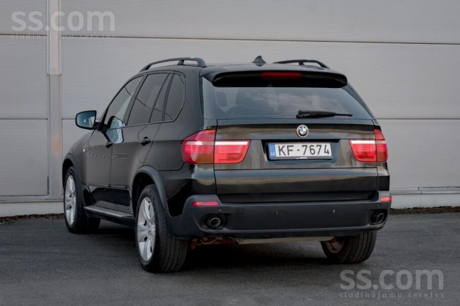 Melns BMW X5 2007 Rīga, ar dzinēja tilpumu 3.00 L un nobraukumu 0 tūkst. km par 7990 €, foto 6 vietnē AUTOMOTO.COM.LV