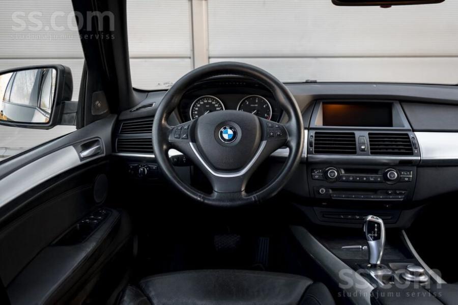 Melns BMW X5 2007 Rīga, ar dzinēja tilpumu 3.00 L un nobraukumu 0 tūkst. km par 7990 €, foto 13 vietnē AUTOMOTO.COM.LV