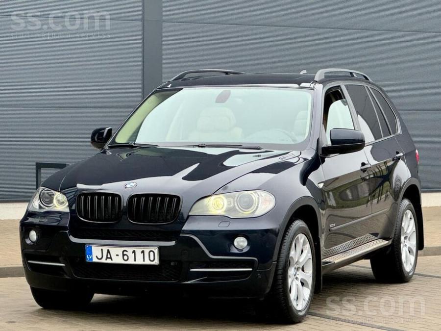 Melns BMW X5 2007 Rīga, ar dzinēja tilpumu 3.00 L un nobraukumu 0 tūkst. km par 6890 €, foto 1 vietnē AUTOMOTO.COM.LV