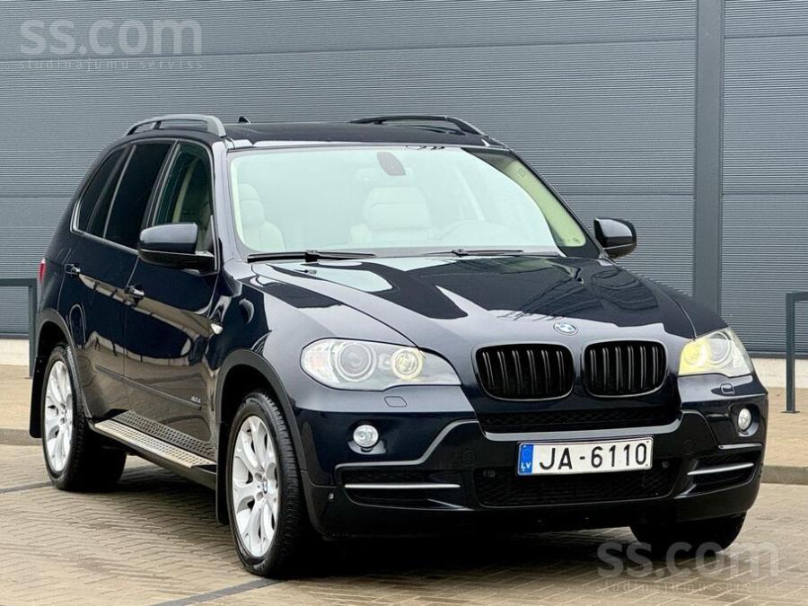 Melns BMW X5 2007 Rīga, ar dzinēja tilpumu 3.00 L un nobraukumu 0 tūkst. km par 6890 €, foto 5 vietnē AUTOMOTO.COM.LV