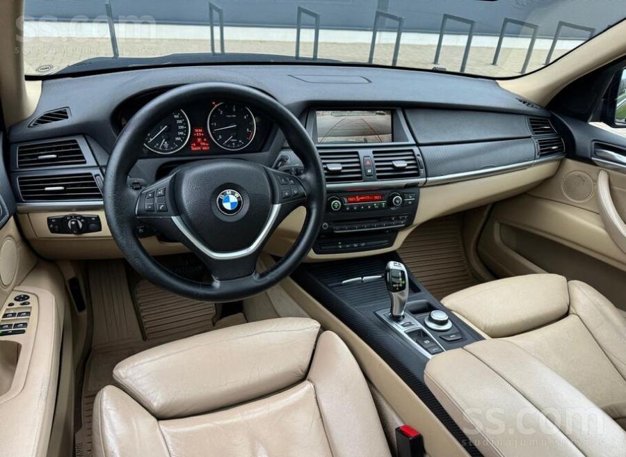Melns BMW X5 2007 Rīga, ar dzinēja tilpumu 3.00 L un nobraukumu 0 tūkst. km par 6890 €, foto 12 vietnē AUTOMOTO.COM.LV