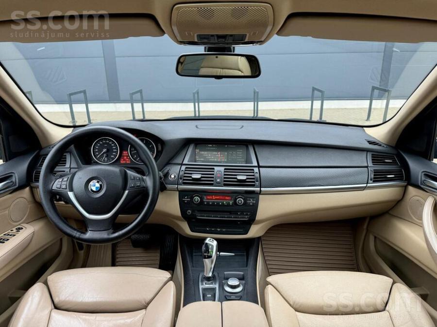 Melns BMW X5 2007 Rīga, ar dzinēja tilpumu 3.00 L un nobraukumu 0 tūkst. km par 6890 €, foto 14 vietnē AUTOMOTO.COM.LV