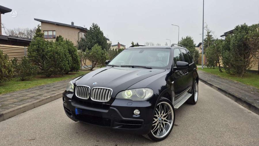 Melns BMW X5 2007 Klaipėda, ar dzinēja tilpumu 2.99 L un nobraukumu 286 tūkst. km par 6950 €, foto 3 vietnē AUTOMOTO.COM.LV