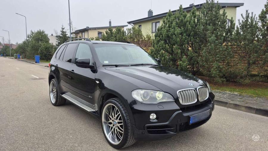 Melns BMW X5 2007 Klaipėda, ar dzinēja tilpumu 2.99 L un nobraukumu 286 tūkst. km par 6950 €, foto 6 vietnē AUTOMOTO.COM.LV