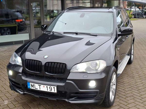 Melns BMW X5 2007 Šilutė, ar dzinēja tilpumu 2.99 L un nobraukumu 500 tūkst. km par 6300 €, foto 1 vietnē AUTOMOTO.COM.LV