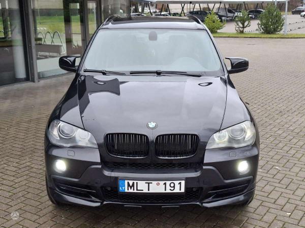 Melns BMW X5 2007 Šilutė, ar dzinēja tilpumu 2.99 L un nobraukumu 500 tūkst. km par 6300 €, foto 7 vietnē AUTOMOTO.COM.LV