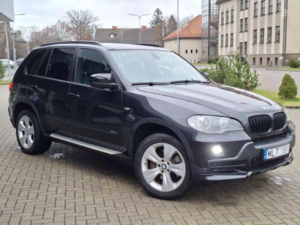 Melns BMW X5 2007 Šilutė, ar dzinēja tilpumu 2.99 L un nobraukumu 500 tūkst. km par 6300 €, foto 10 vietnē AUTOMOTO.COM.LV