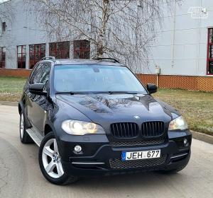 Black BMW X5 2007 in Siauliai, with an engine capacity of 3.00 L and mileage of 350 thousand km for 6950 €, photo 10 on AUTOMOTO.COM.LV