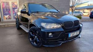 Melns BMW X5 2007 Marijampole, ar dzinēja tilpumu 3.00 L un nobraukumu 291 tūkst. km par 7999 €, foto  vietnē AUTOMOTO.COM.LV