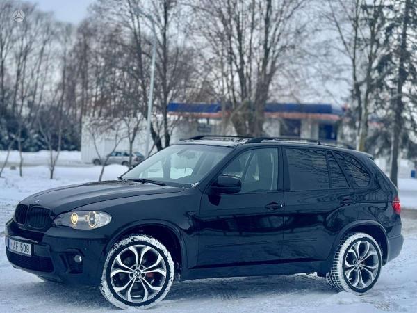 Black BMW X5 2007 in Radviliskis, with an engine capacity of 3.00 L and mileage of 300 thousand km for 6200 €, photo 5 on AUTOMOTO.COM.LV