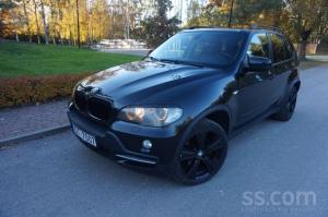 Melns BMW X5 2007 Jūrmala, ar dzinēja tilpumu 3.00 L un nobraukumu 232 tūkst. km par 9595 €, foto  vietnē AUTOMOTO.COM.LV