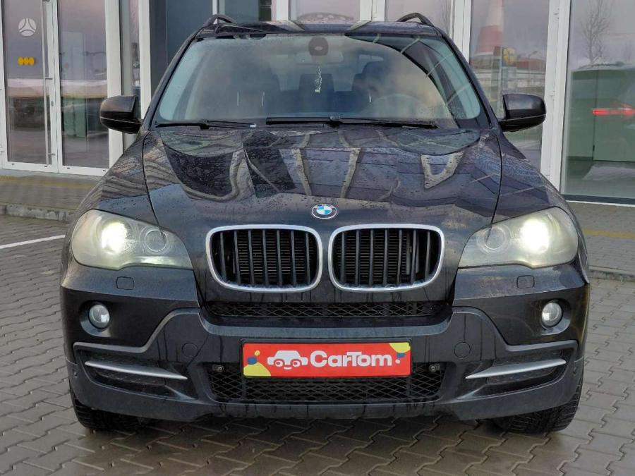 Melns BMW X5 2007 Viļņa, ar dzinēja tilpumu 2.99 L un nobraukumu 398 tūkst. km par 8000 €, foto 2 vietnē AUTOMOTO.COM.LV
