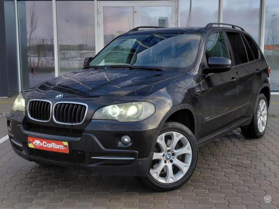 Melns BMW X5 2007 Viļņa, ar dzinēja tilpumu 2.99 L un nobraukumu 398 tūkst. km par 8000 €, foto 3 vietnē AUTOMOTO.COM.LV