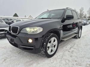 Black BMW X5 2007 in Utena, with an engine capacity of 3.00 L and mileage of 205 thousand km for 8350 €, photo  on AUTOMOTO.COM.LV