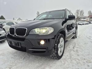 Black BMW X5 2007 in Utena, with an engine capacity of 3.00 L and mileage of 205 thousand km for 8350 €, photo 9 on AUTOMOTO.COM.LV