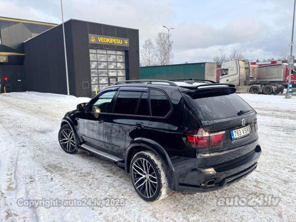Black BMW X5 2007 in Tallinn, with an engine capacity of 3.00 L and mileage of 0 thousand km for 6890 €, photo 2 on AUTOMOTO.COM.LV