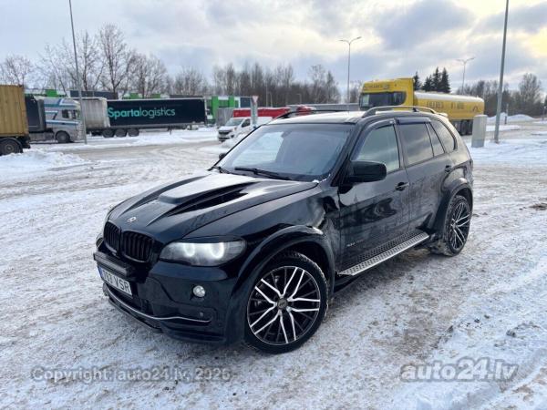 Black BMW X5 2007 in Tallinn, with an engine capacity of 3.00 L and mileage of 0 thousand km for 6890 €, photo 3 on AUTOMOTO.COM.LV