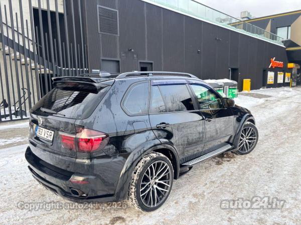 Black BMW X5 2007 in Tallinn, with an engine capacity of 3.00 L and mileage of 0 thousand km for 6890 €, photo 4 on AUTOMOTO.COM.LV