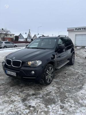 Melns BMW X5 2007 Marijampole, ar dzinēja tilpumu 2.99 L un nobraukumu 268 tūkst. km par 7400 €, foto  vietnē AUTOMOTO.COM.LV