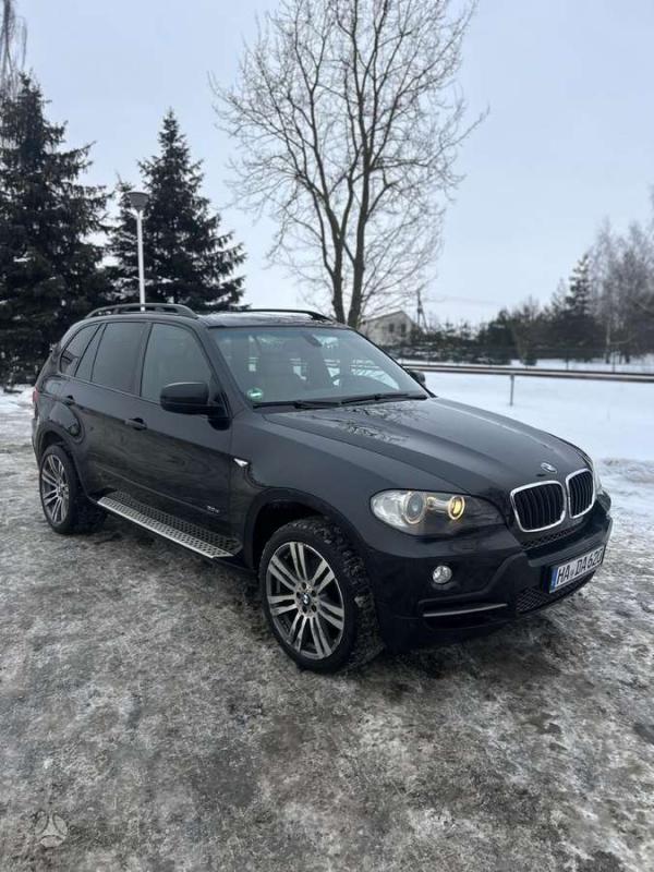 Melns BMW X5 2007 Marijampole, ar dzinēja tilpumu 2.99 L un nobraukumu 268 tūkst. km par 7400 €, foto 2 vietnē AUTOMOTO.COM.LV