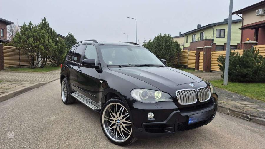 Melns BMW X5 2007 Klaipėda, ar dzinēja tilpumu 2.99 L un nobraukumu 286 tūkst. km par 5999 €, foto 2 vietnē AUTOMOTO.COM.LV