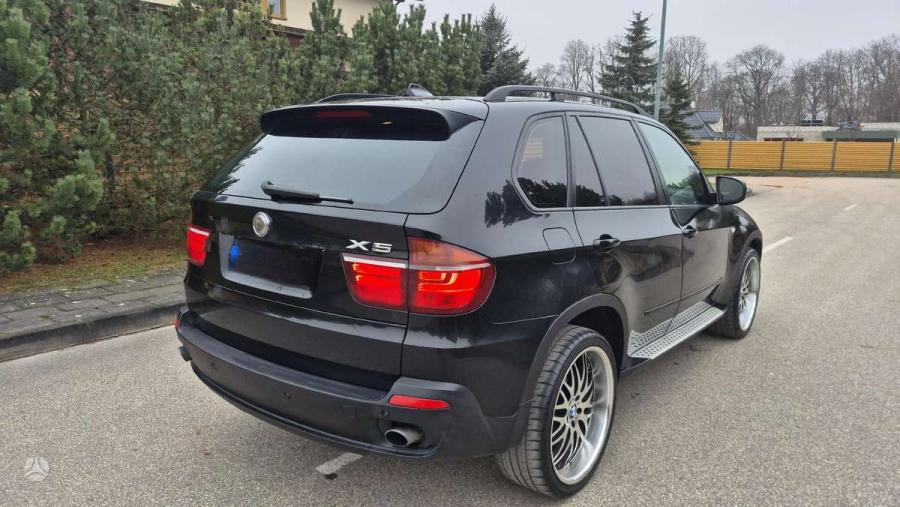 Melns BMW X5 2007 Klaipėda, ar dzinēja tilpumu 2.99 L un nobraukumu 286 tūkst. km par 5999 €, foto 9 vietnē AUTOMOTO.COM.LV