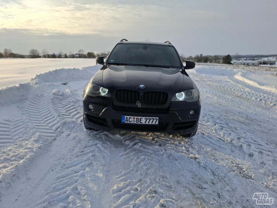 Melns BMW X5 2007 Viļņa, ar dzinēja tilpumu 3.00 L un nobraukumu 330 tūkst. km par 9400 €, foto 8 vietnē AUTOMOTO.COM.LV