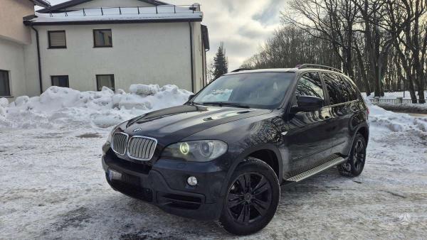 Black BMW X5 2007 in Klaipeda, with an engine capacity of 2.99 L and mileage of 286 thousand km for 6500 €, photo 3 on AUTOMOTO.COM.LV