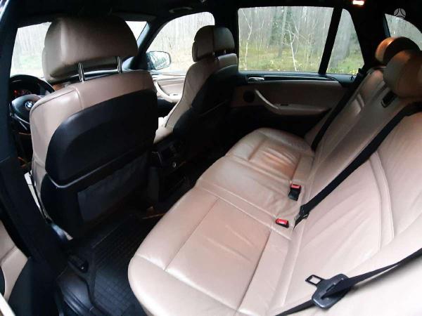 Melns BMW X5 2007 Viļņa, ar dzinēja tilpumu 3.00 L un nobraukumu 284 tūkst. km par 7600 €, foto 5 vietnē AUTOMOTO.COM.LV