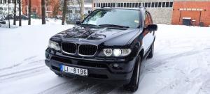 Black BMW X5 2007 in Daugavpils, with an engine capacity of 3.00 L and mileage of 277 thousand km for 6300 €, photo  on AUTOMOTO.COM.LV