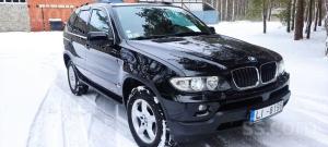 Black BMW X5 2007 in Daugavpils, with an engine capacity of 3.00 L and mileage of 277 thousand km for 6300 €, photo 2 on AUTOMOTO.COM.LV